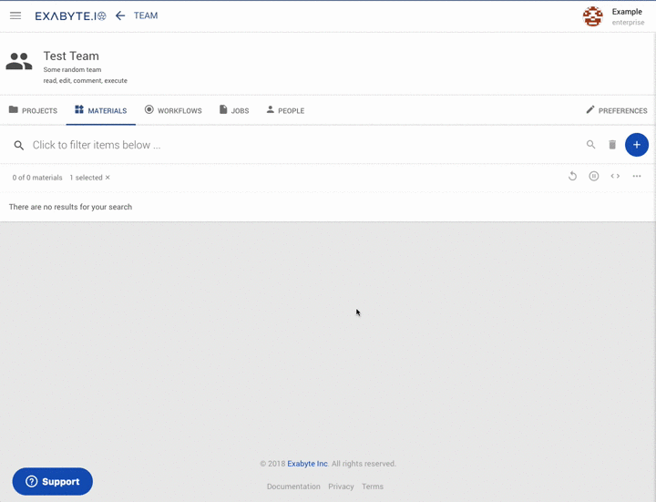 Team > Add / Remove Entity - Mat3ra Documentation