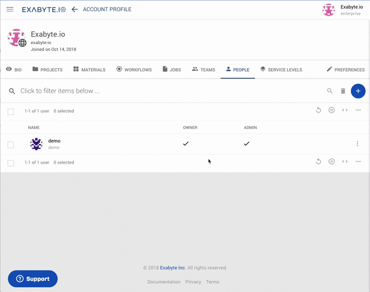 Team > Add / Remove Member - Mat3ra Documentation