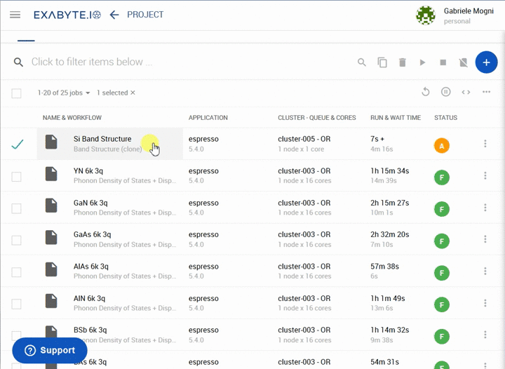 Web Interface - Mat3ra Documentation