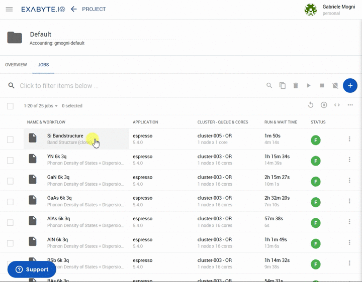 Web Interface - Mat3ra Documentation