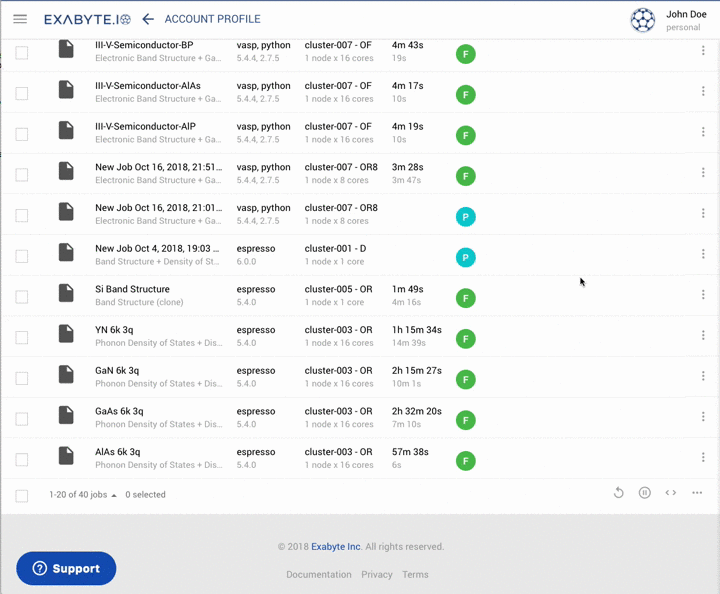 Run - Mat3ra Documentation