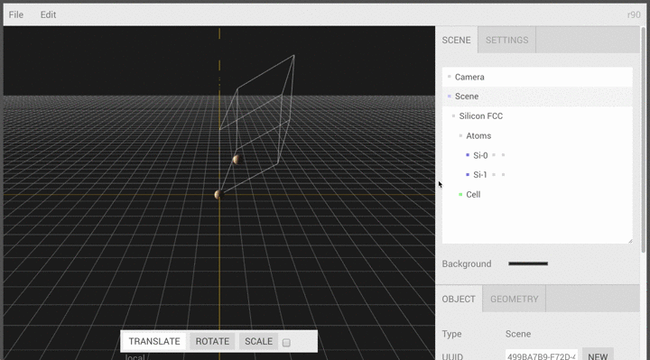 Edit Actions > Add/Remove Atoms - Mat3ra Documentation