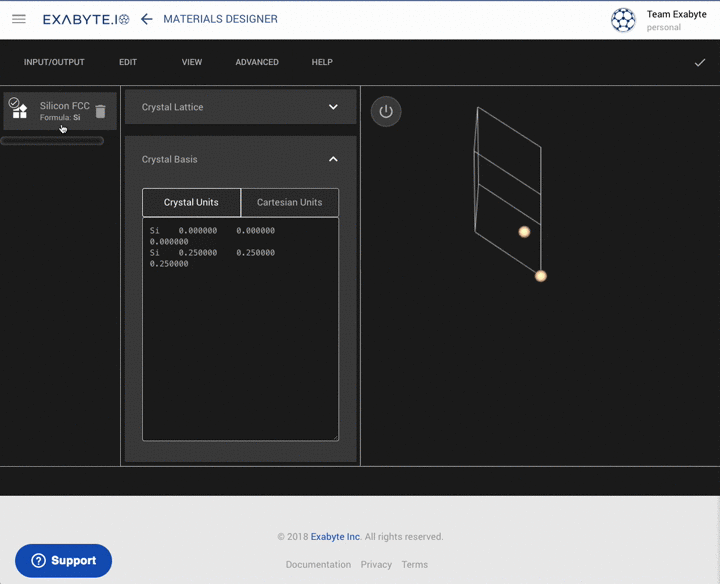Edit - Mat3ra Documentation